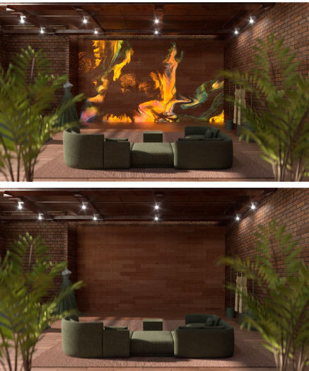 Panneau led mural - ART MORPH - Street Communication