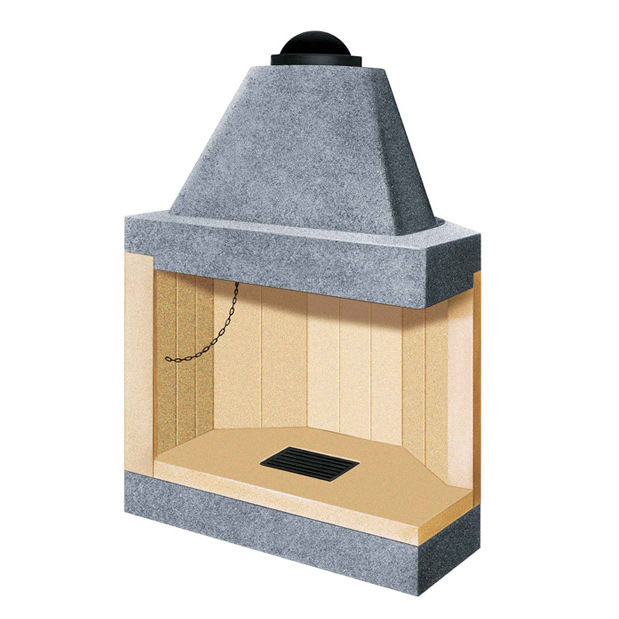 Cheminée à bois - VZ 80 MDX-MSX - LineaVz - d'angle / contemporaine / à ...