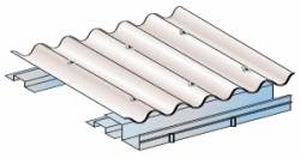 Système de fixation en métal - RIBLOCK - Alubel - pour couverture