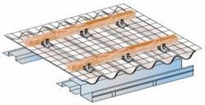 Système de fixation en métal - RIBLOCK - Alubel - pour couverture