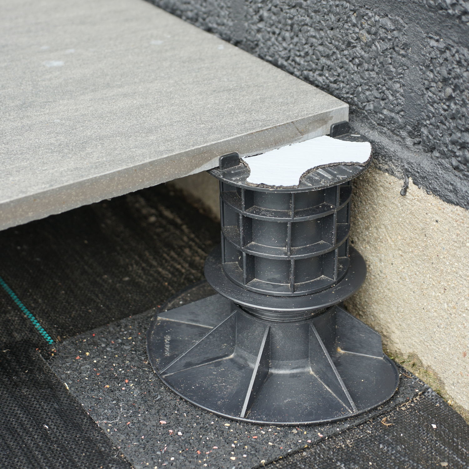 Plot de terrasse en polypropylène - AK 3.5/5 - SOLIDOR - en plastique ...