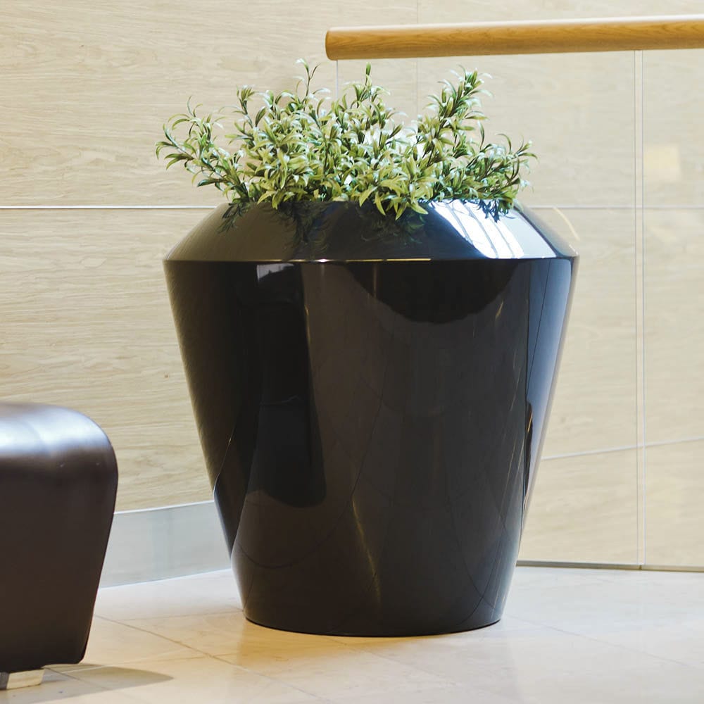 Pot de jardin en polyester - AS-CAN - Astrini Design - rond ...