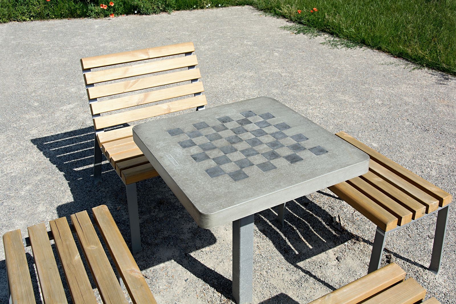 Table d'échecs contemporaine - MAT - STREETPARK s.r.o. - d'extérieur ...