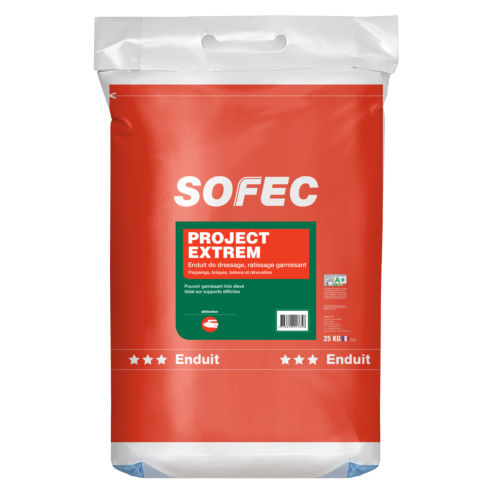 Enduit de lissage - PROJECT EXTREM - Sofec - pour intérieur / pour briques / pour béton