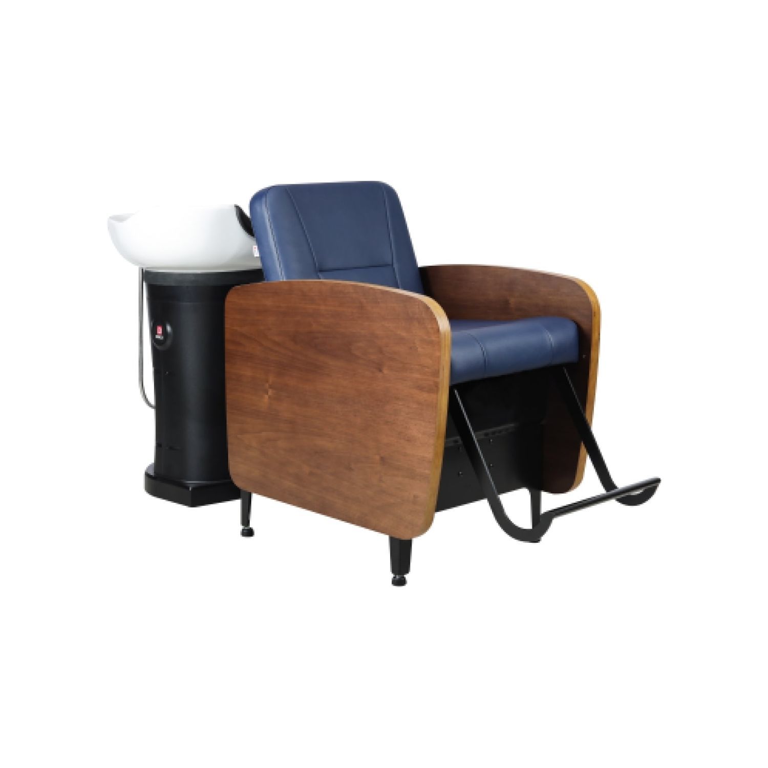 Bac à shampoing avec repose-pieds - S250W - BD KOREA CO.,LTD - en simili cuir / en céramique / 1 ...