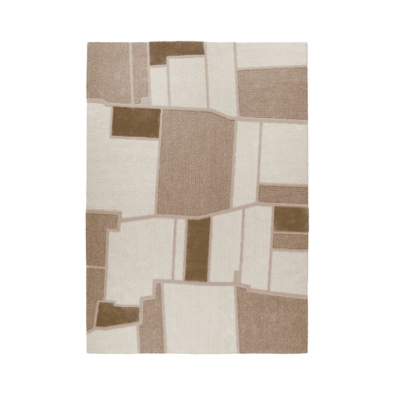 Tapis contemporain - Tierras - Alp Carpets - à motif / en laine / en lin