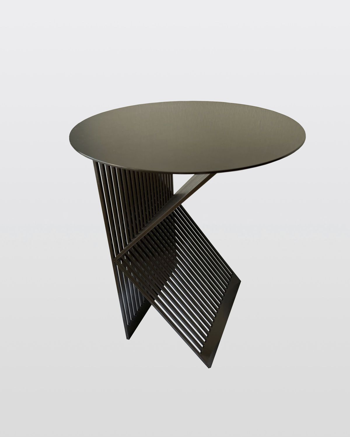Table d'appoint design original - Jason Mizrahi Designs - en métal ...