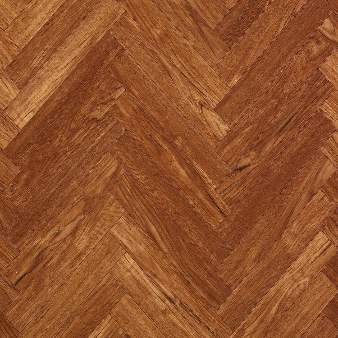 Sol stratifié en teck - BATON ROMPU TEAK BROWN - Décoplus Parquets ...