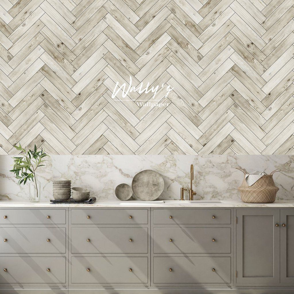 Papier peint contemporain - TILES - Wally's - à motif géométrique ...