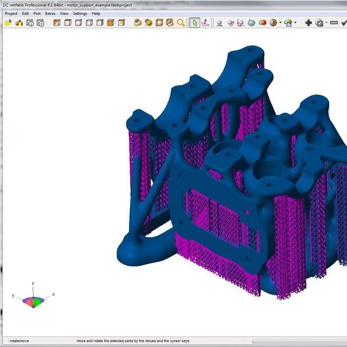 Logiciel CAO - NETFABB® - Autodesk - d'analyse et de simulation / pour structure en acier / 3D