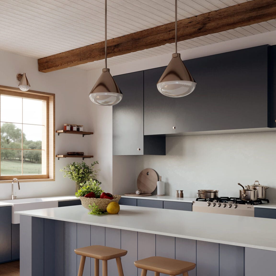 Plan de travail en composite - Clouds Haze - Fujian Ultracera New Materials CO.,Ltd - en pierre ...