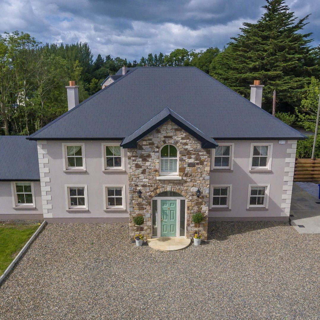 Toiture plate - GRAPHITE BLUE - Cedral - en fibro-ciment / aspect ...