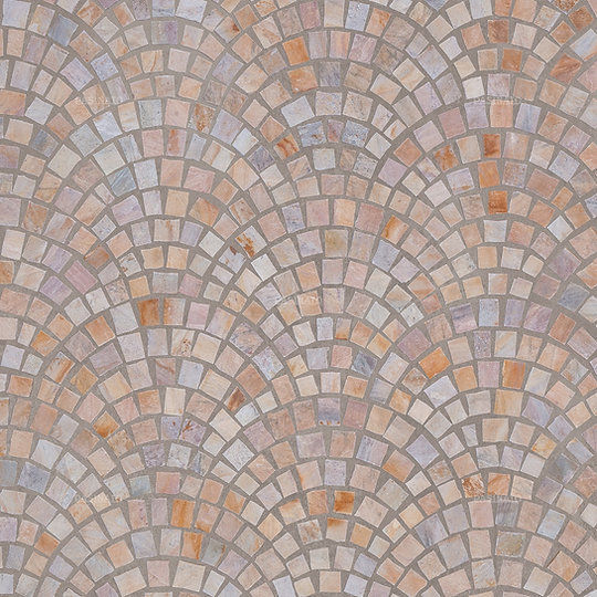 Dallage en quartzite - SAO TOME FAN - BRAZILIAN STONES - d'extérieur ...