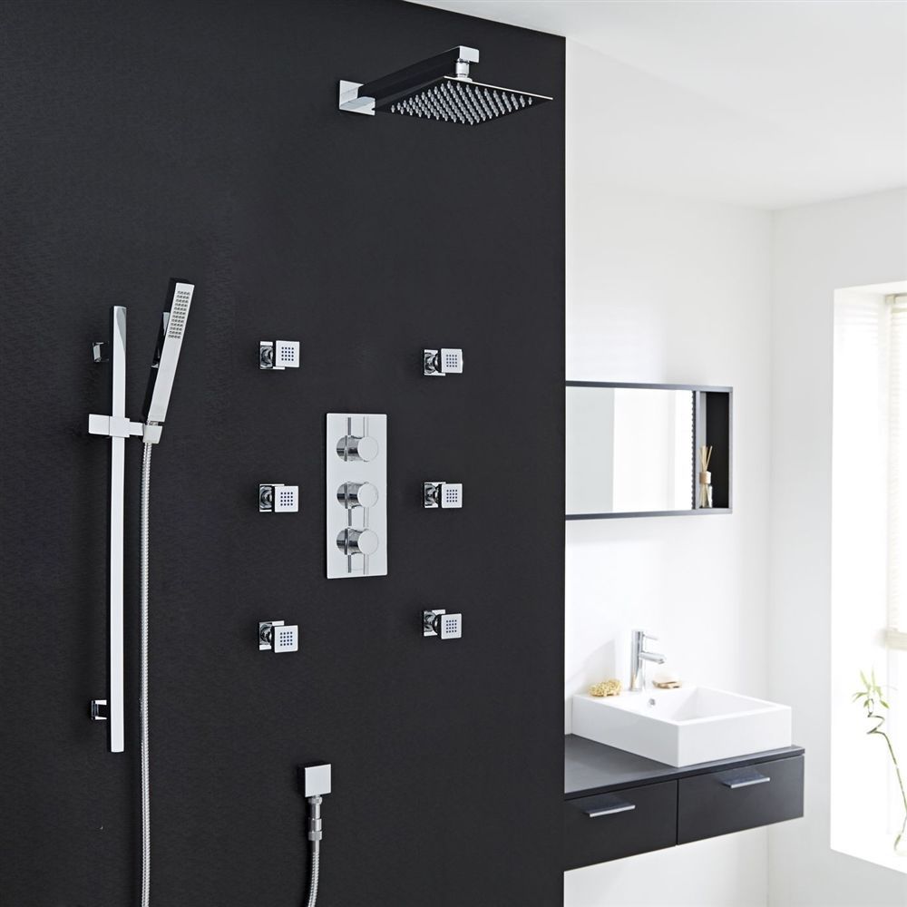 Set de douche mural - EDINBURGH - FontanaShowers - contemporain ...