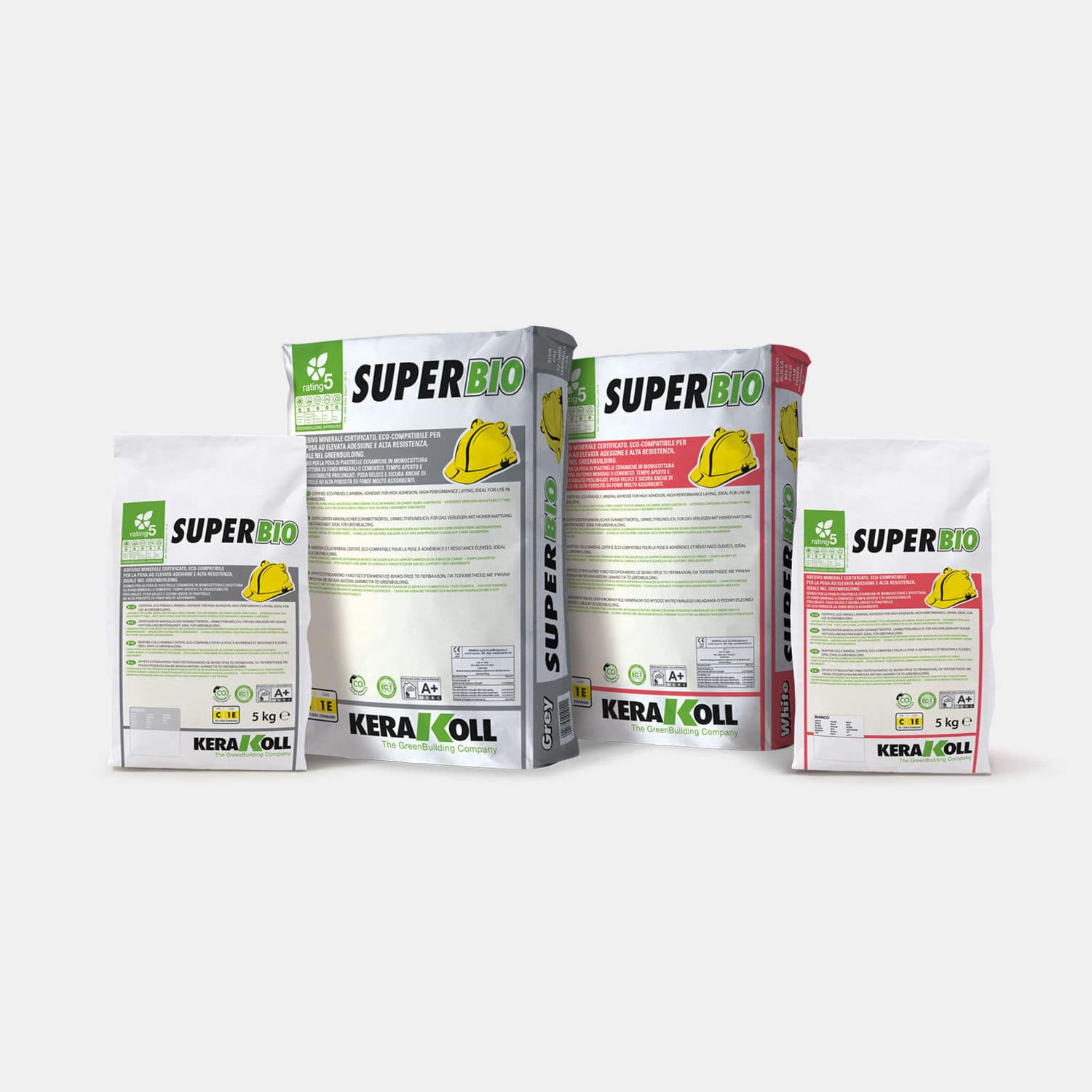 Mortier-colle de ragréage - SUPER BIO - KERAKOLL - pour carrelage / de ...