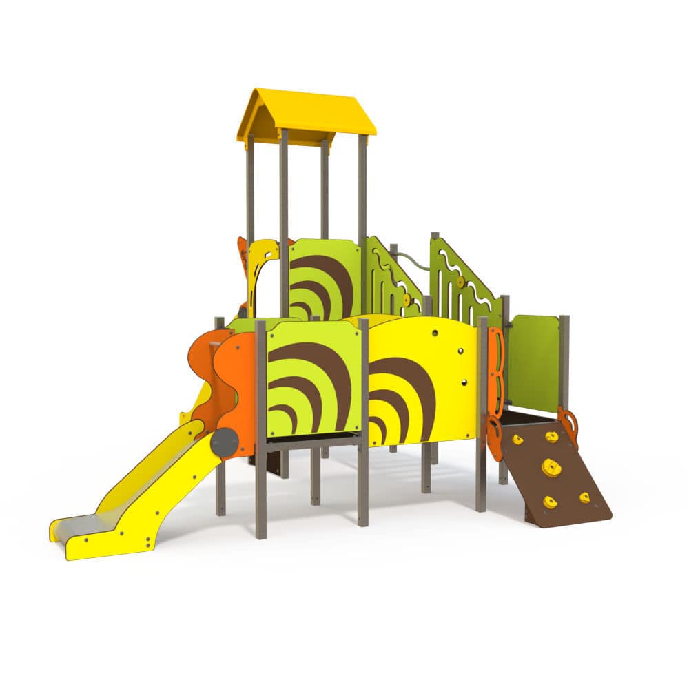 Structure de jeu pour aire de jeux - OS 12-3004-M96 - QUALI-Cité - pour ...