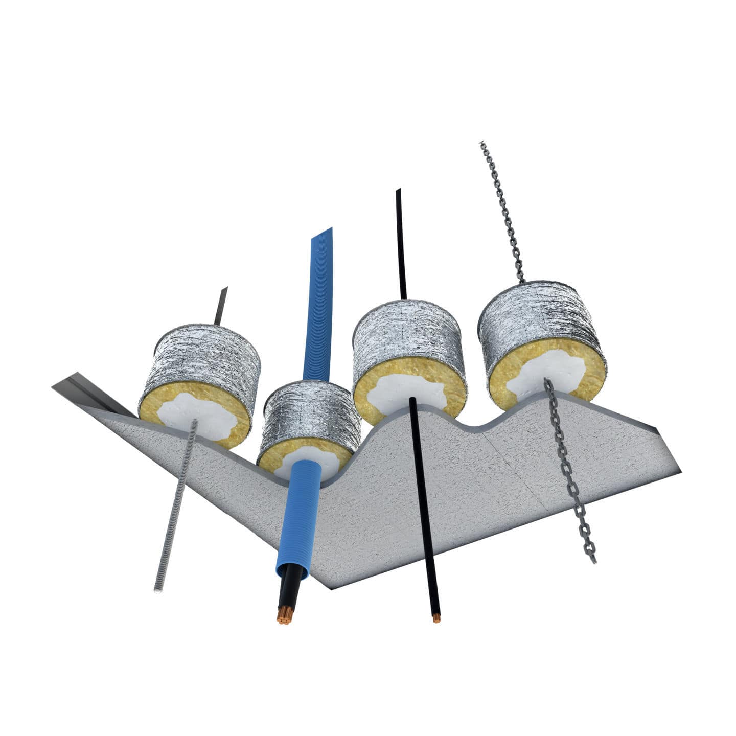 Isolant thermique - AF Cover String - AF Systems - en laine de roche ...