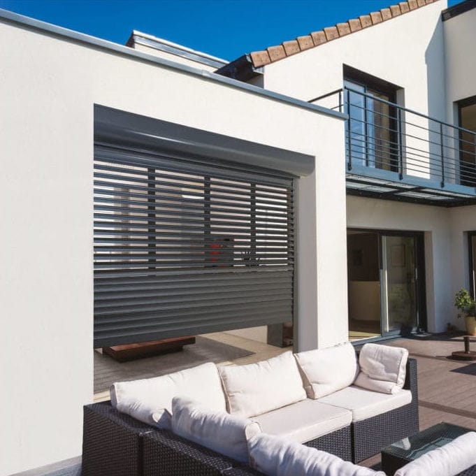 Volet fixe - AXIOLUX® - Croci - basculant / en aluminium / pour fenêtre