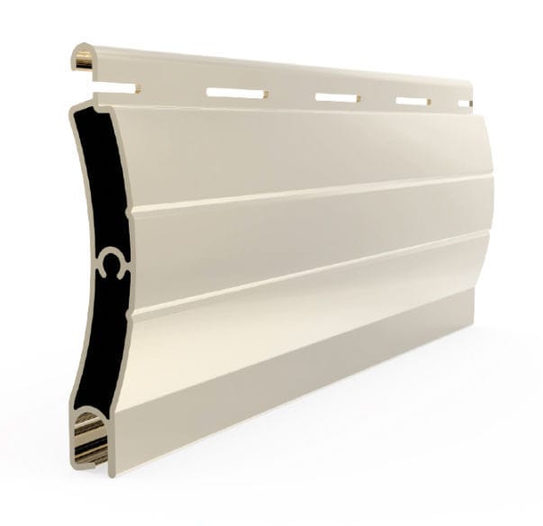 Volet roulant - ES- 55 - Croci - à lames / en aluminium extrudé / satiné
