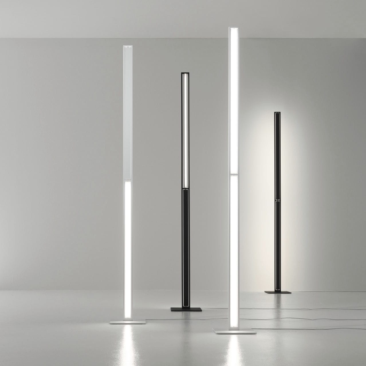 Lampe sur pied - TABLET - Stilnovo - en métal peint / contemporaine ...