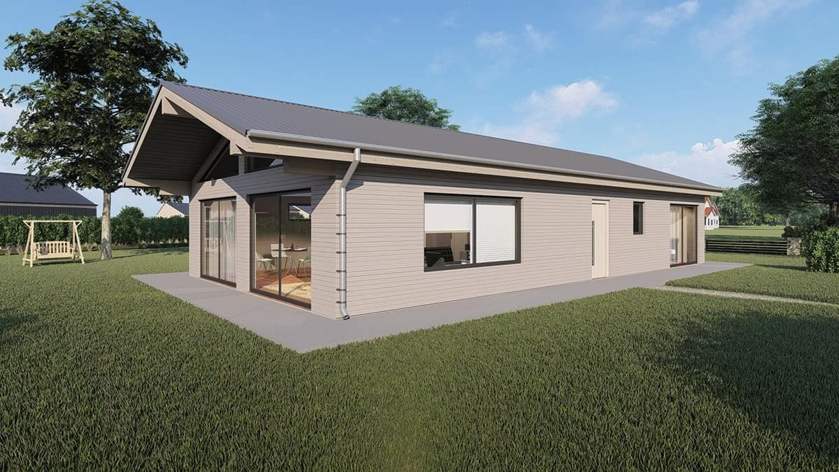 Maison préfabriquée - NÉRON - Frame House group Sia - écologique ...