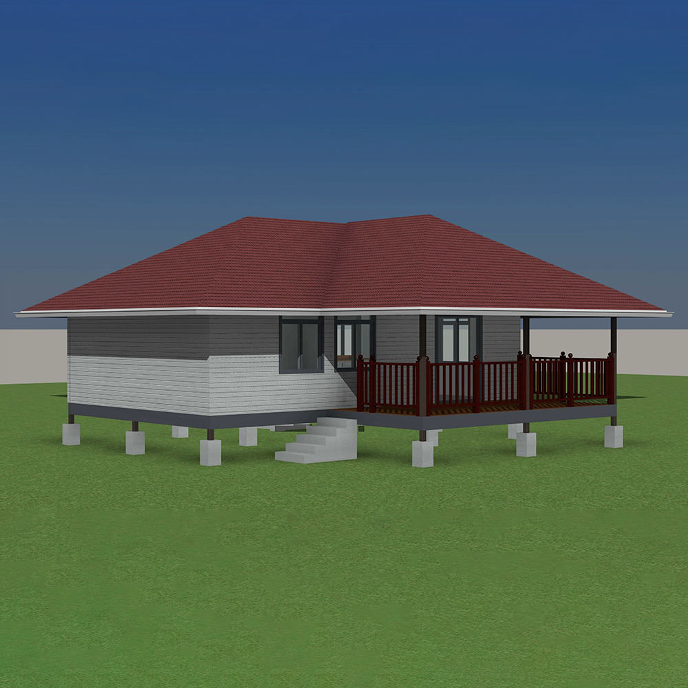 Maison type bungalow - PT220330 - Zhejiang Putian Integrated Housing Co ...