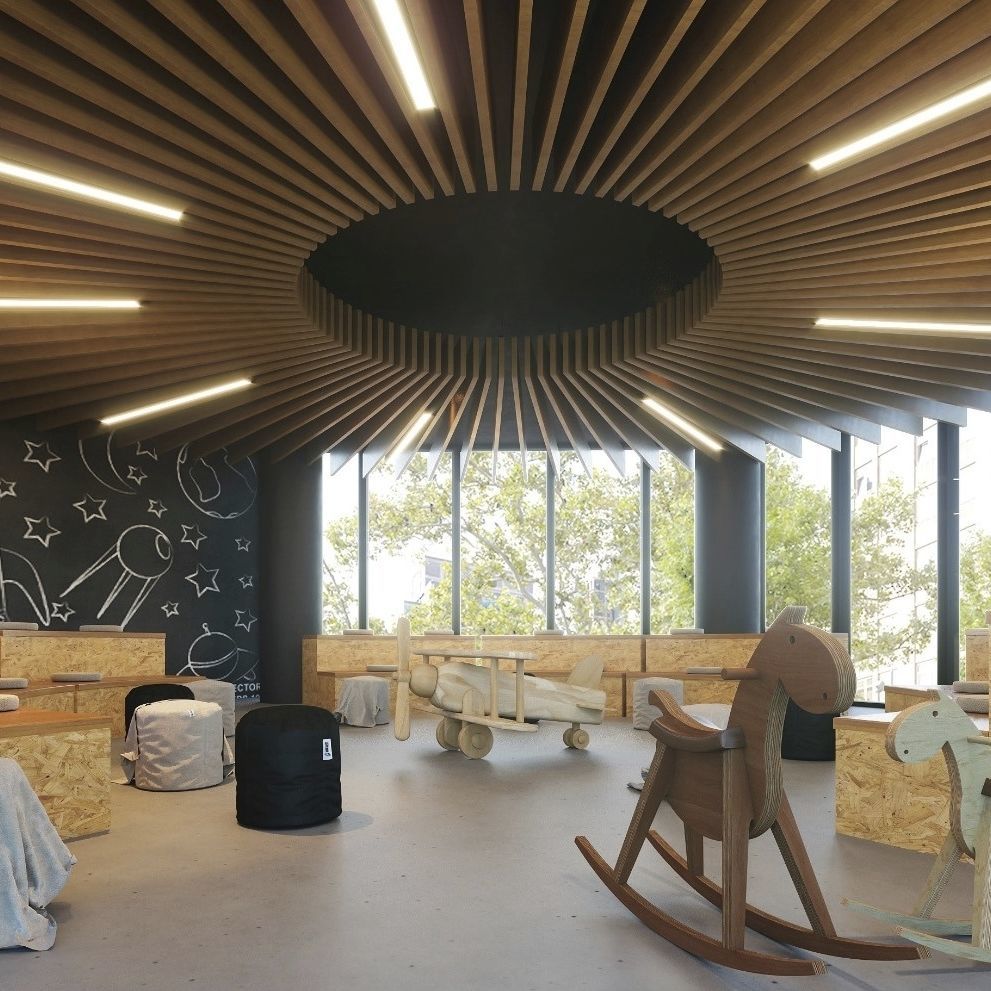 Baffle acoustique en laine de verre - HERON - Endafon - suspendu / de ...