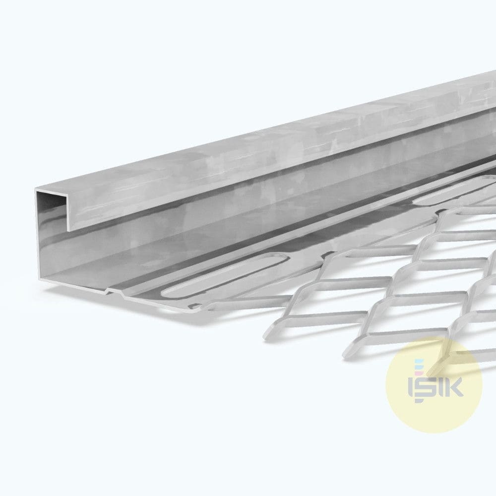 Profilé de finition en acier galvanisé - G1230 - ISIK PERDE RAYLARI SAN ...