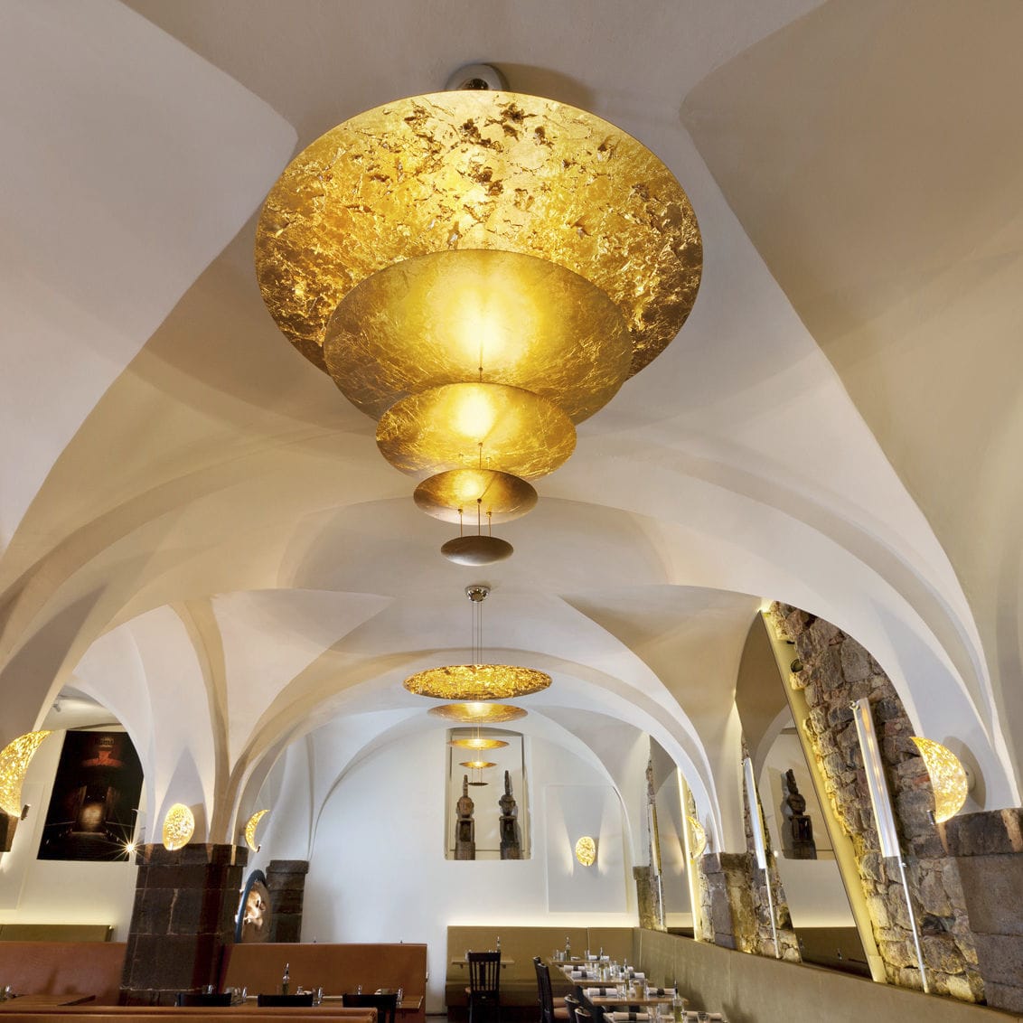 Lustre classique - MALG - CATELLANI & SMITH - en aluminium / en nickel ...