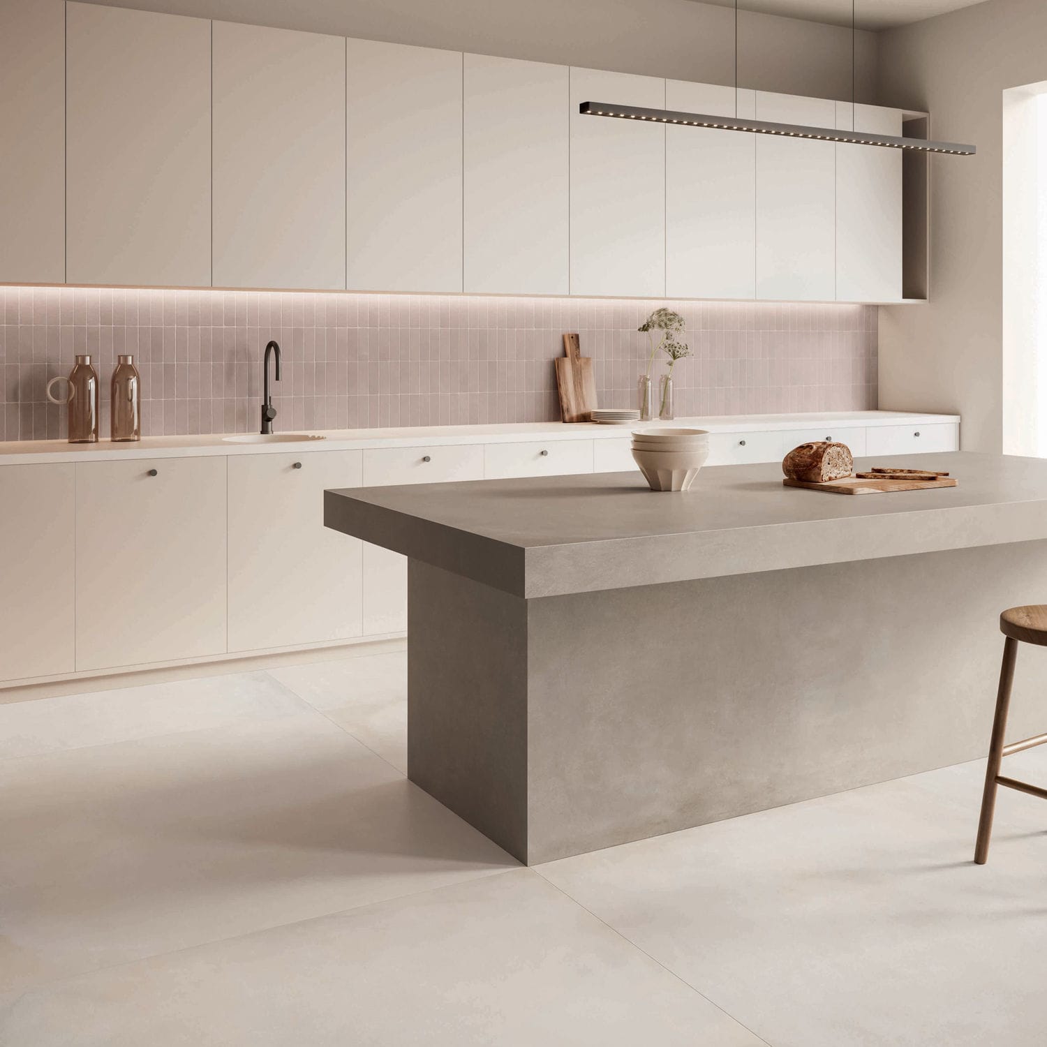 Carrelage d'intérieur - CHALK - CERAMICHE CAESAR - d'extérieur / de salle de bain / de salon