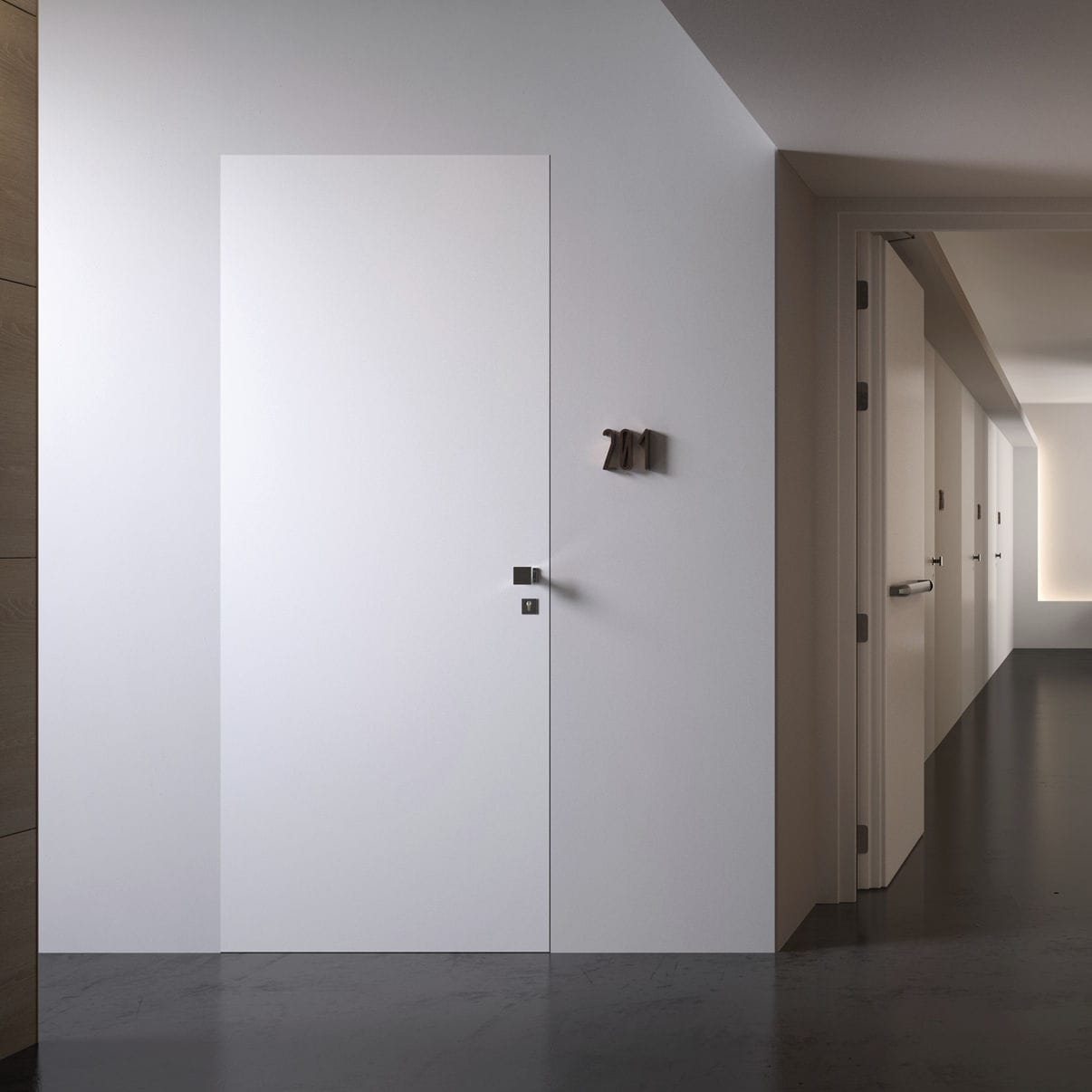 Porte d'intérieure - REI 120 : Filomuro - GAROFOLI - battante / en ...