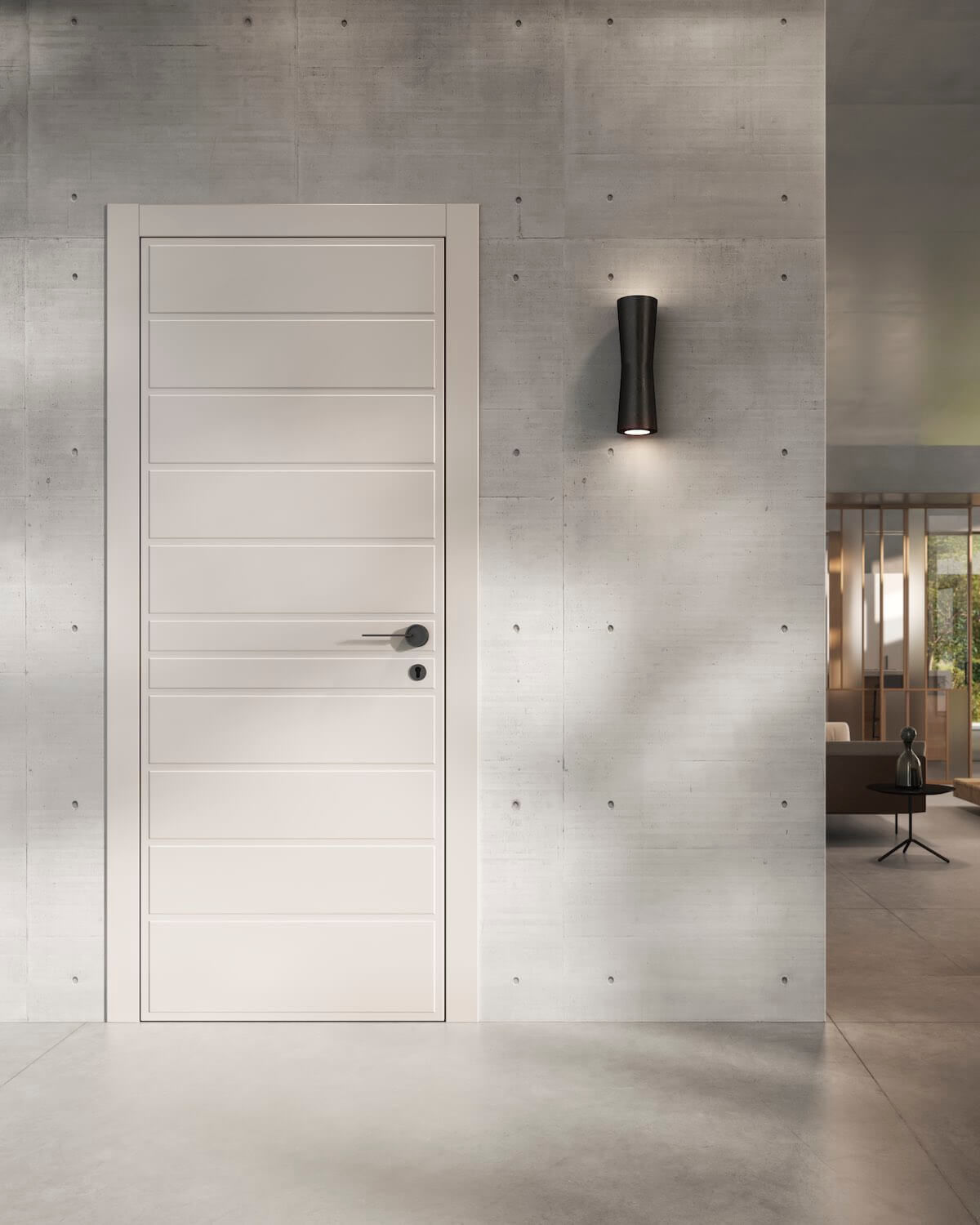 Porte d'intérieur - Neura 9Q2F - GAROFOLI - en bois / battante ...