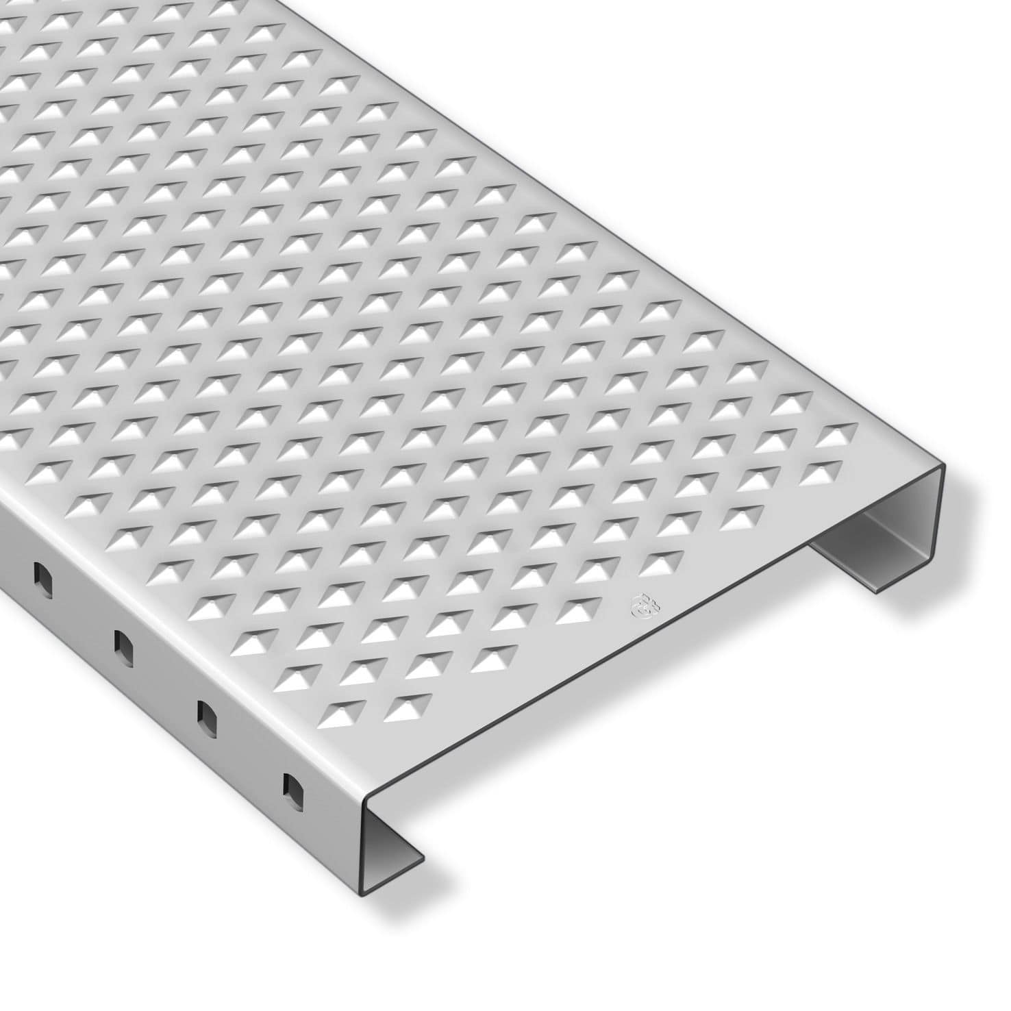 Caillebotis en inox - RHOMBUS - GRAEPEL - en acier galvanisé / en tôle ...