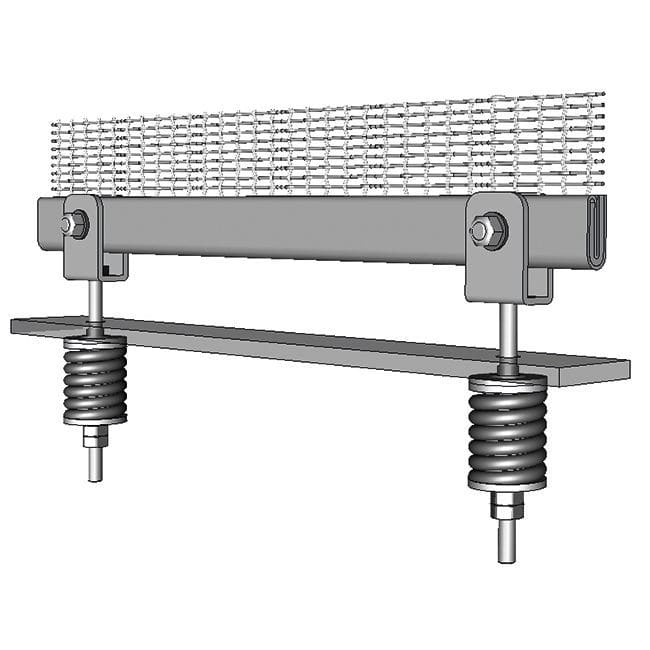 Système de fixation en inox - BOTTOM MOUNTING WIRE MESH - HAVER ...