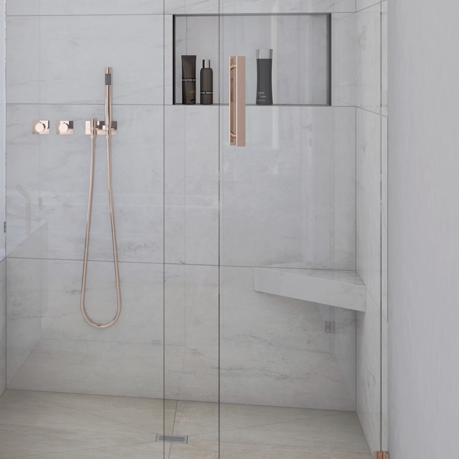 Siège de douche fixe - SANOASA CORNER - wedi GmbH - suspendu / à ...