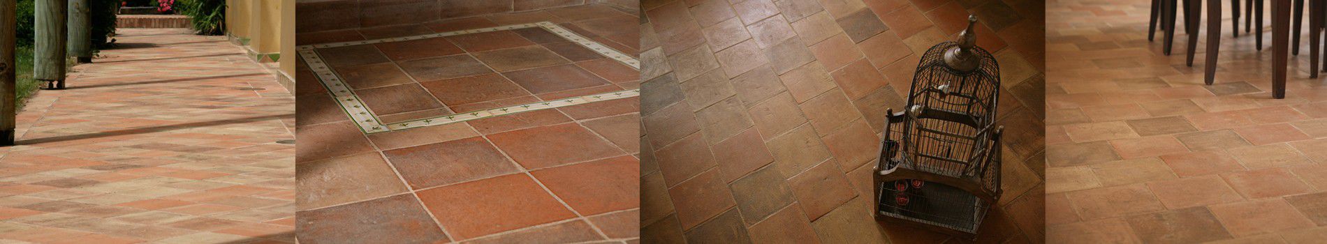 Carrelage d'intérieur / pour sol / en terracotta / 20x20 cm ...