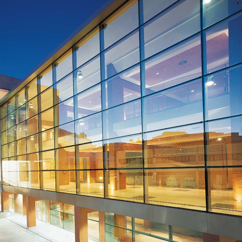 Mur-rideau en panneaux - GEODE 52 SG - SSG - TECHNAL - en verre / en ...