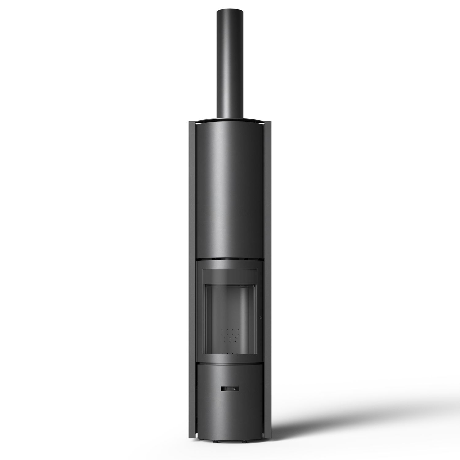 Poêle à bois - 30-COMPACT H - Stûv - 6 kW / à poser / central