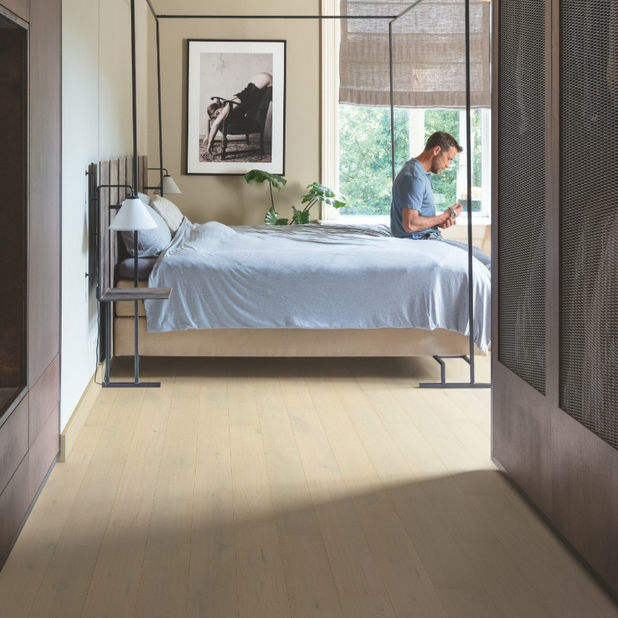 Parquet contrecollé - WINTRY FOREST OAK EXTRA - QUICK-STEP - pont de ...