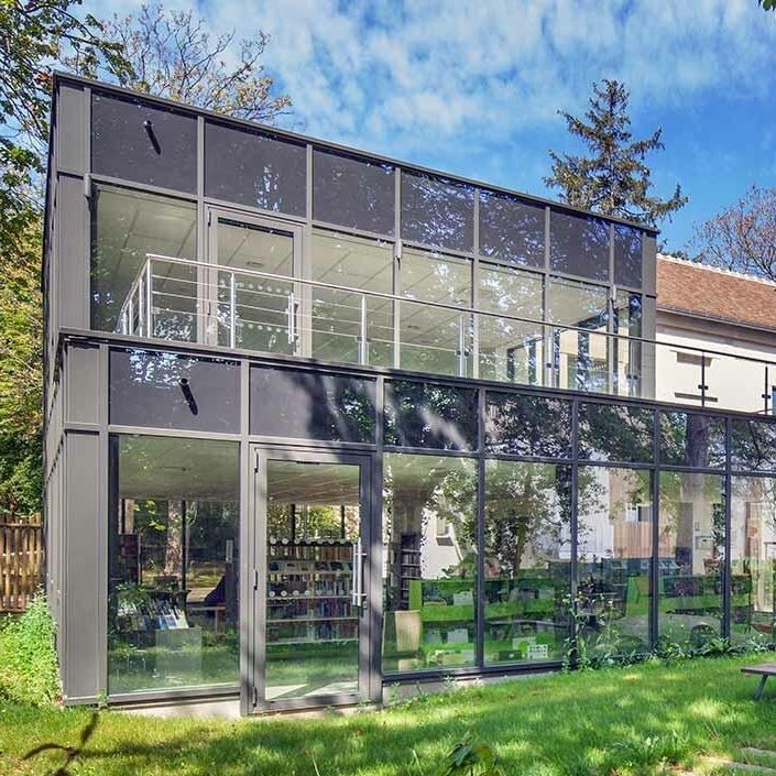 Mur-rideau VEP - TANAGRA® - PROFILS SYTEMES - en aluminium et en verre ...