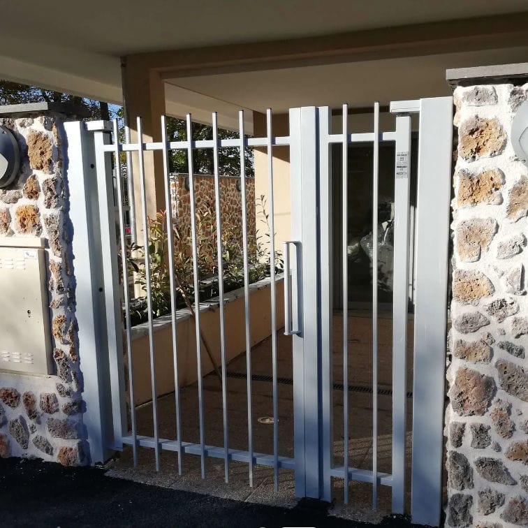 Portail pivotant - 1515 - NORMACLO - en acier galvanisé / en acier à ...