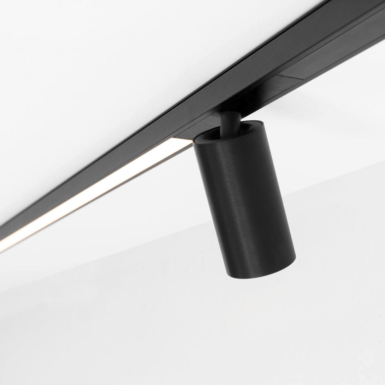 Éclairage sur rail à LED - MINUDE - Modular Lighting Instruments - rond ...