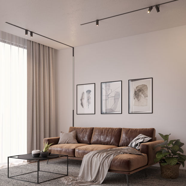 Éclairage sur rail à LED - PISTA - Modular Lighting Instruments - rond ...