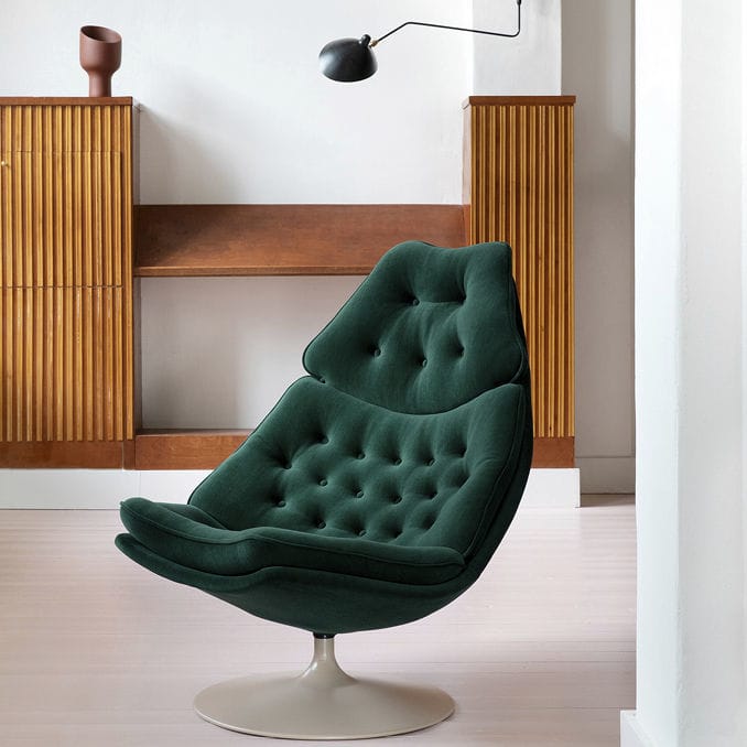 Chauffeuse contemporaine - F587-F588 - Artifort - en tissu / en cuir ...