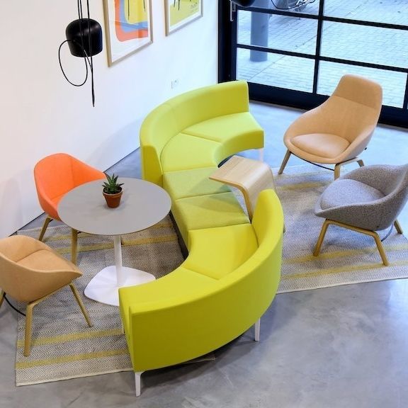 Banquette modulable - SYMBOL - Herman Miller - contemporaine / en tissu ...