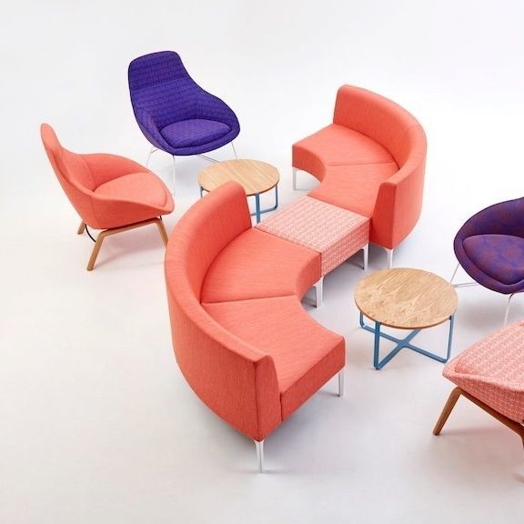 Banquette modulable - SYMBOL - Herman Miller - contemporaine / en tissu ...