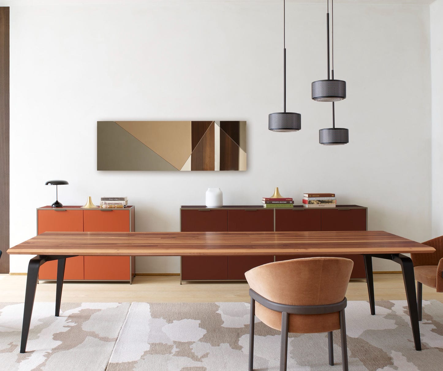 Table à manger contemporaine - ODESSA - Ligne Roset - en chêne / en ...