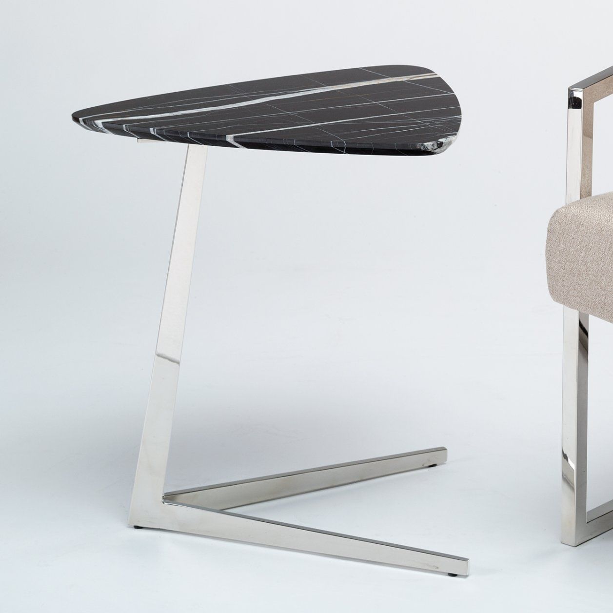 Table d'appoint contemporaine - PLECTRUM - Stone International - en ...