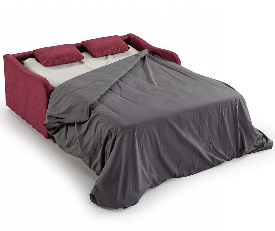 Canapé lit - MINI - Mopal Tapizados S.L. - contemporain / en tissu / rouge