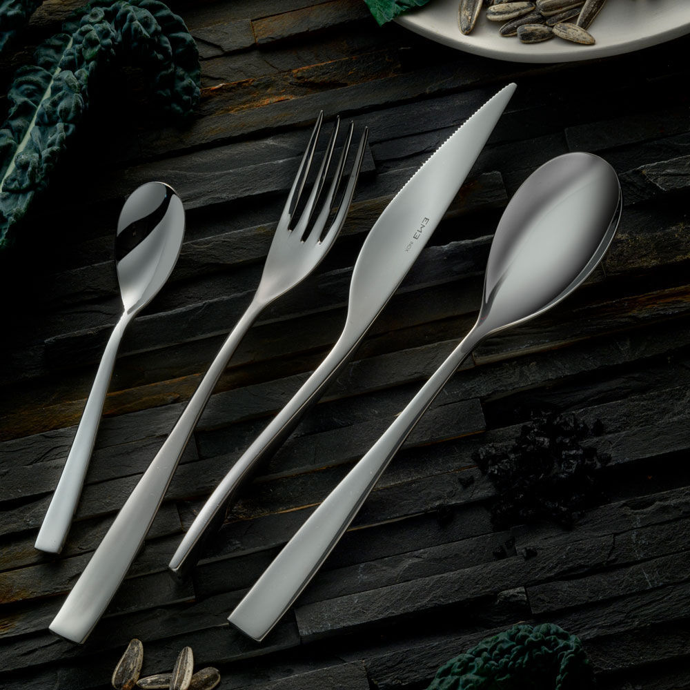 Couvert en acier inoxydable poli - Etoile : ET/10 - EME POSATERIE S.R.L.